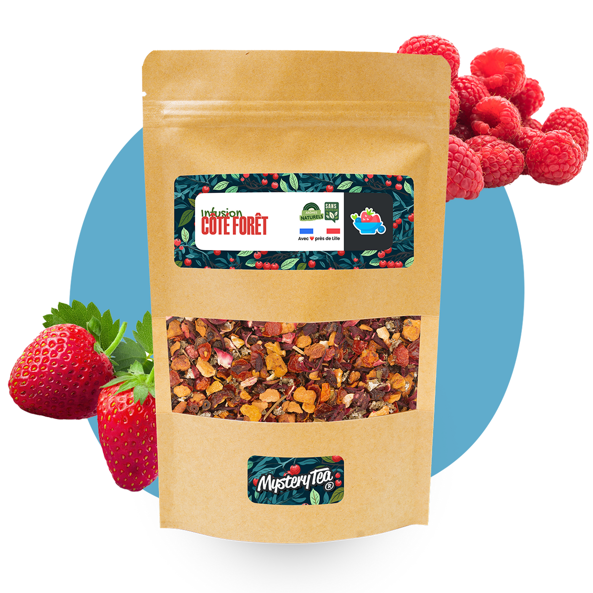 Côté Forêt - Infusion Fraise Framboise - MysteryTea®